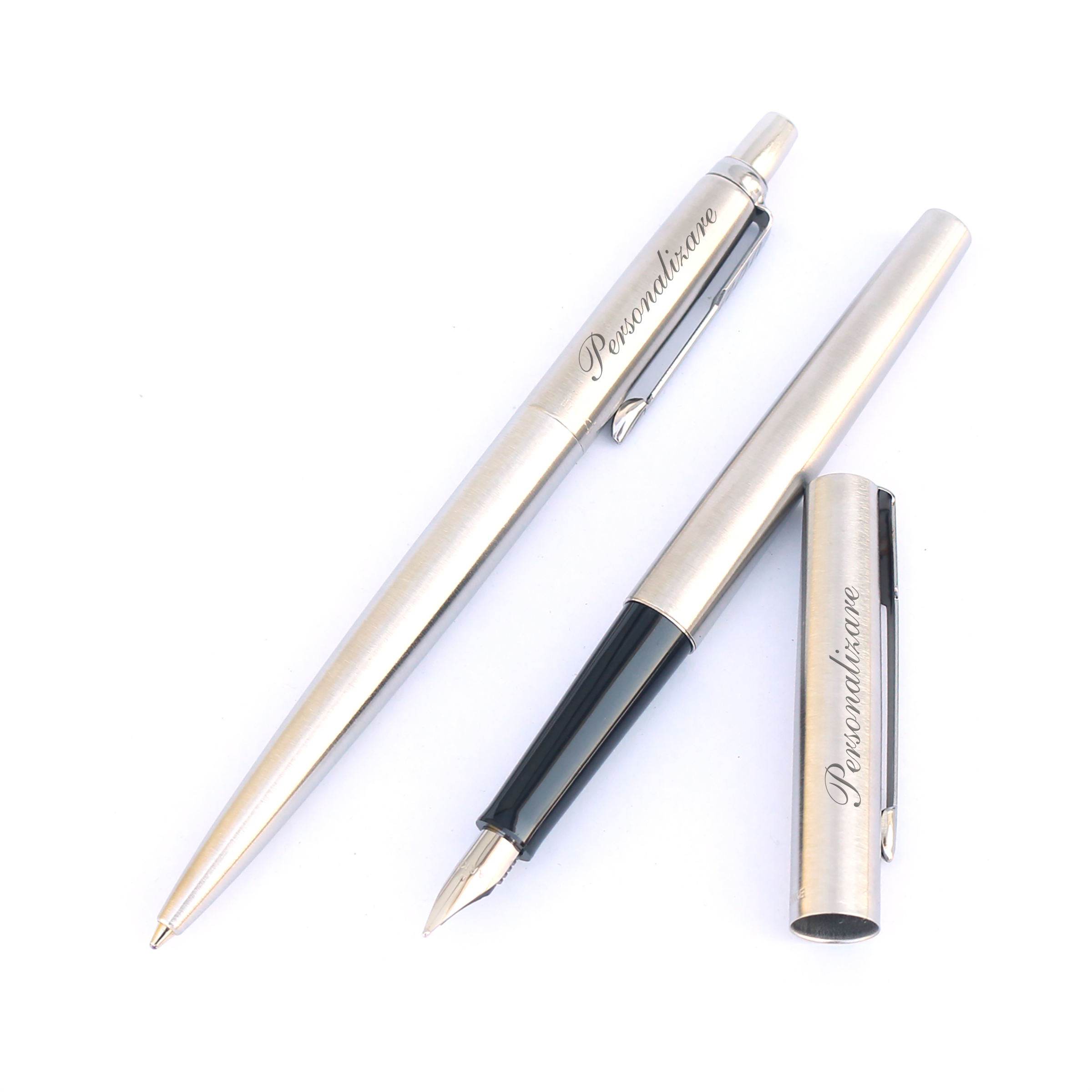 Set stilou si pix Parker Jotter Royal personalizat - Seturi Parker ...