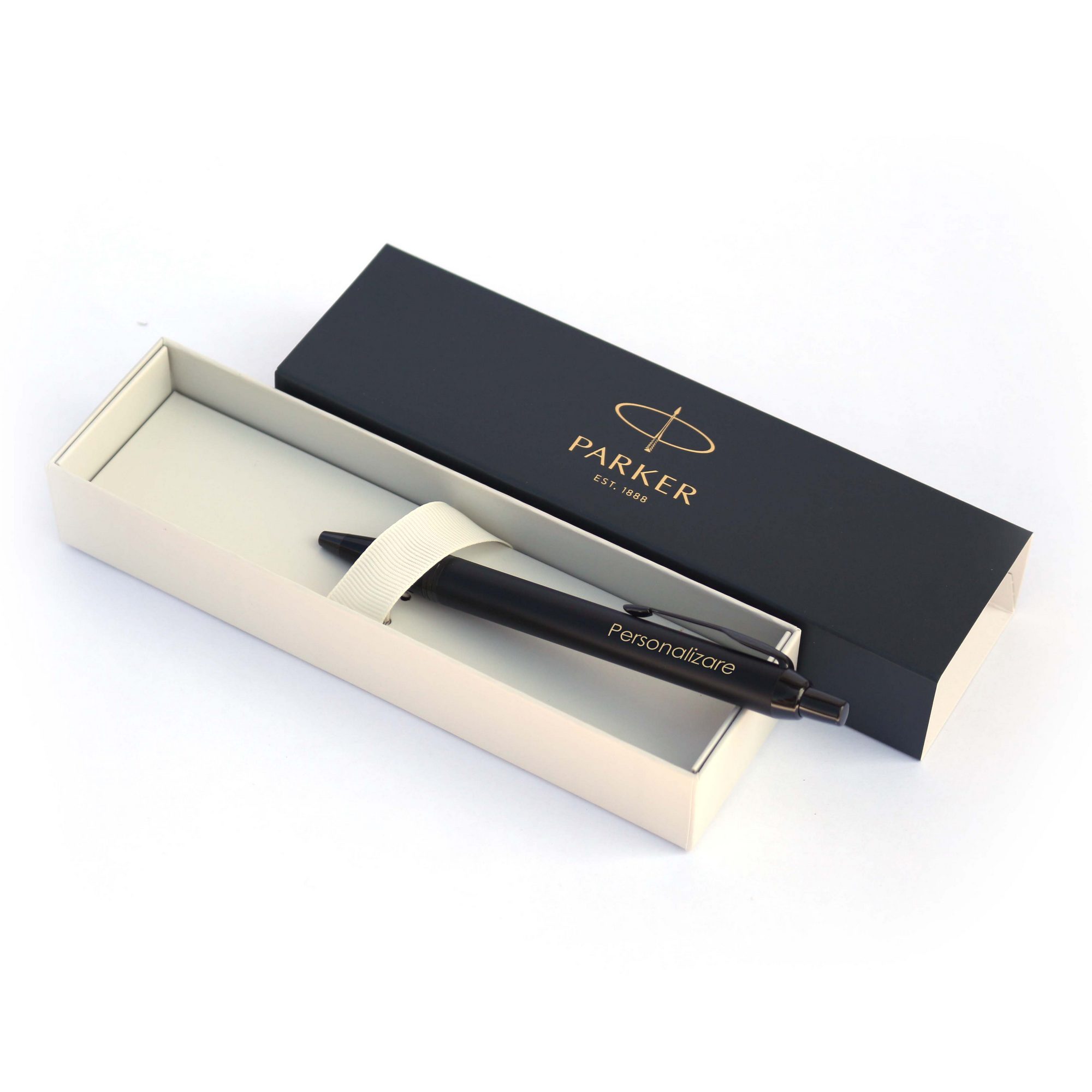 Pix Parker IM Royal ACHROMATIC BLACK BT personalizat - Pixuri Parker ...