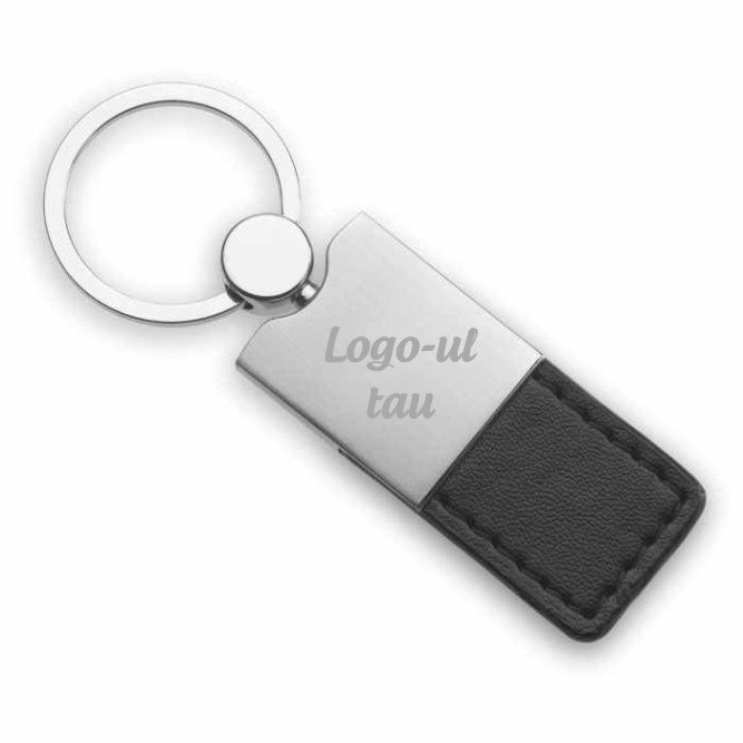 Breloc din metal si piele artificiala personalizat - Brelocuri ...